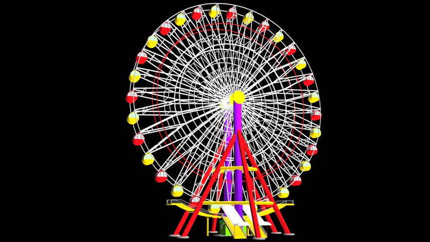 Ferris Wheel Animation Stock Footage Video 957781 Shutterstock