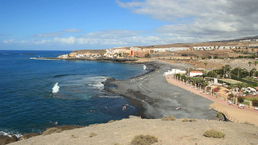 Enramada Beach (Playa De La Enramada) Located In Costa Aeje In South Of ...