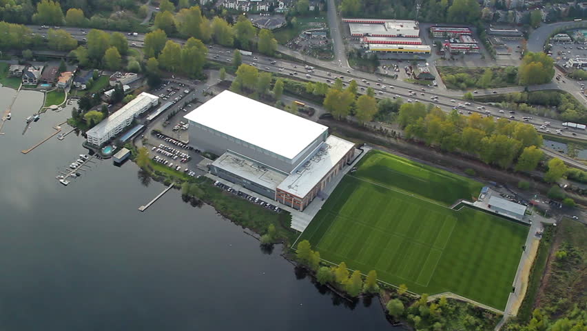 Training Field And Facility For Seattle Seahawks - Aerial View Stock ...
