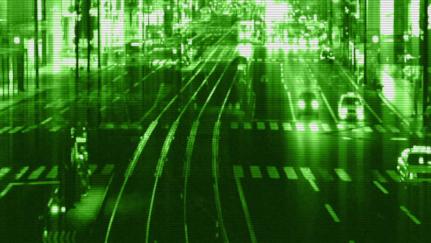 City Night Vision Stock Footage Video 850225 - Shutterstock