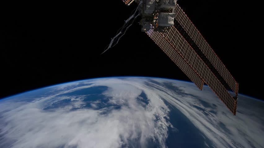 Solar Eclipse Time Lapse From International Space Station. Created From ...